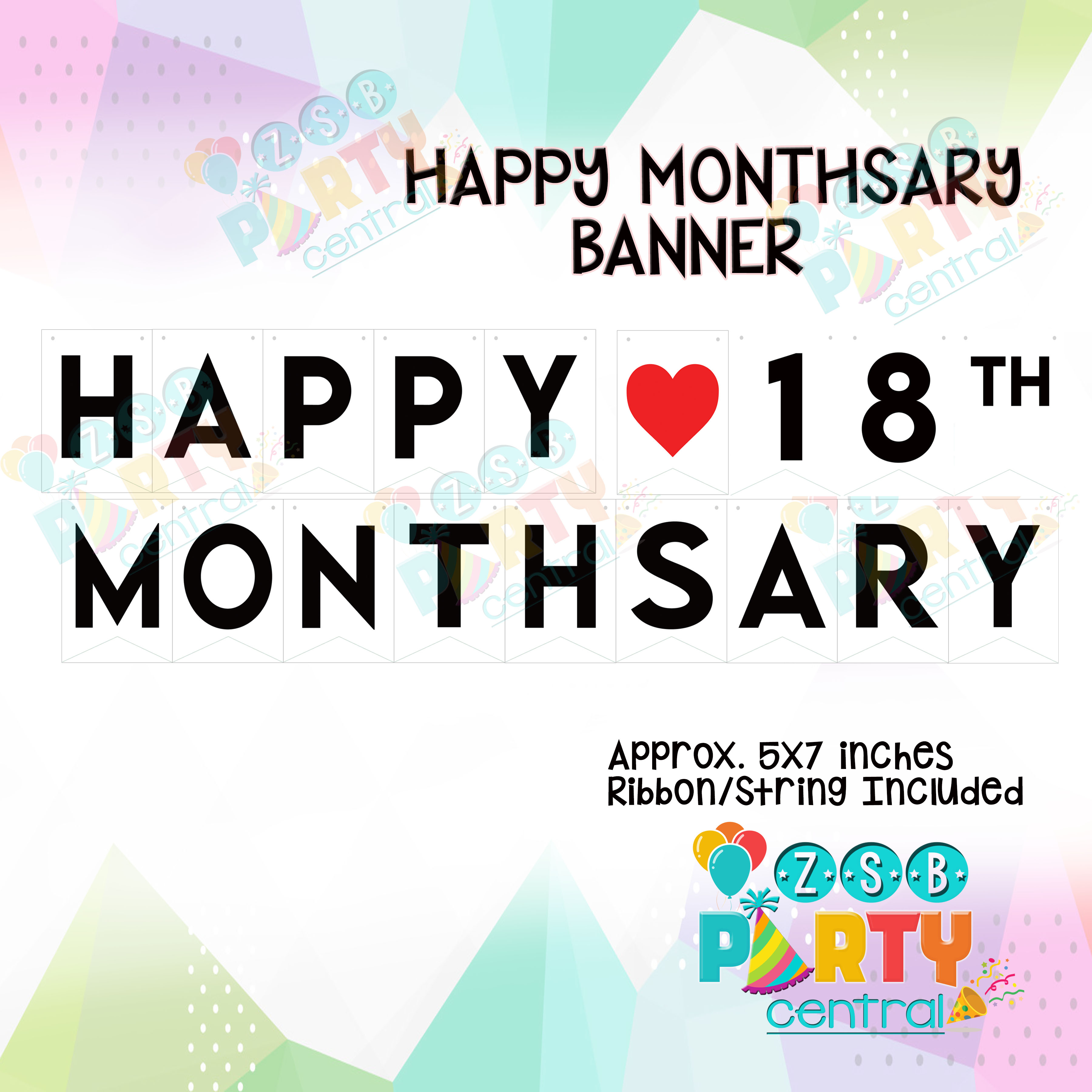 HAPPY MONTHSARY BANNER | Lazada PH