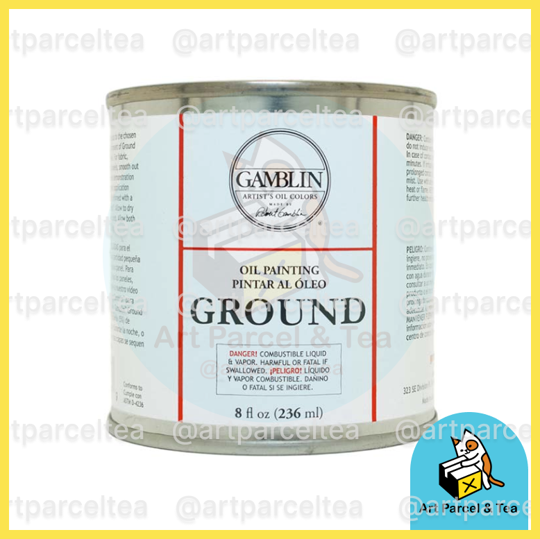 Gamblin Oil Painting Ground - 8 fl oz / 16 fl oz | Lazada PH