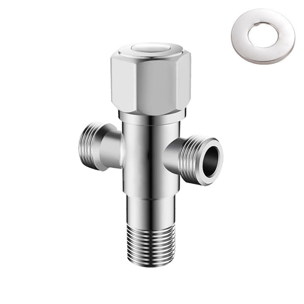 304 Stainless Steel One Way / Two Way Angle Valve 1/2" Angle Valve ...