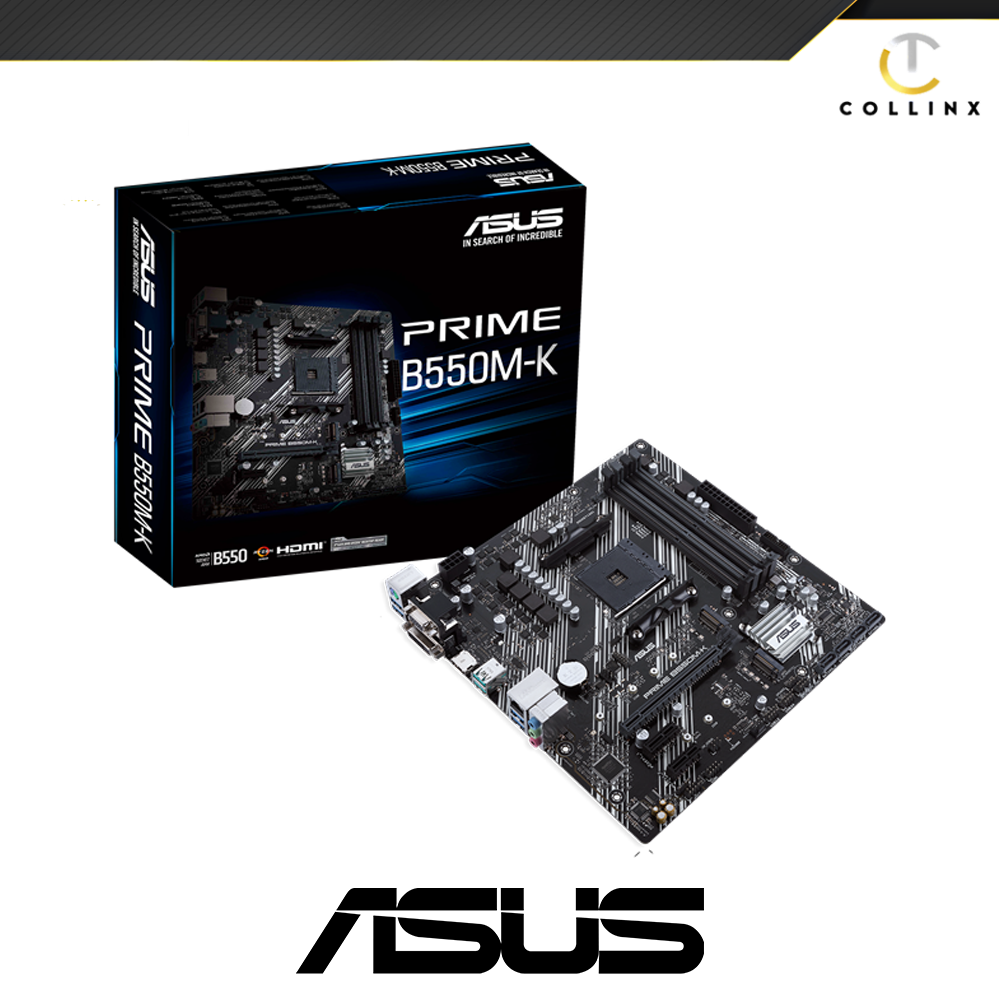 ASUS MB PRIME B550M-K Motherboard | AMD AM4 Socket | Comprehensive ...