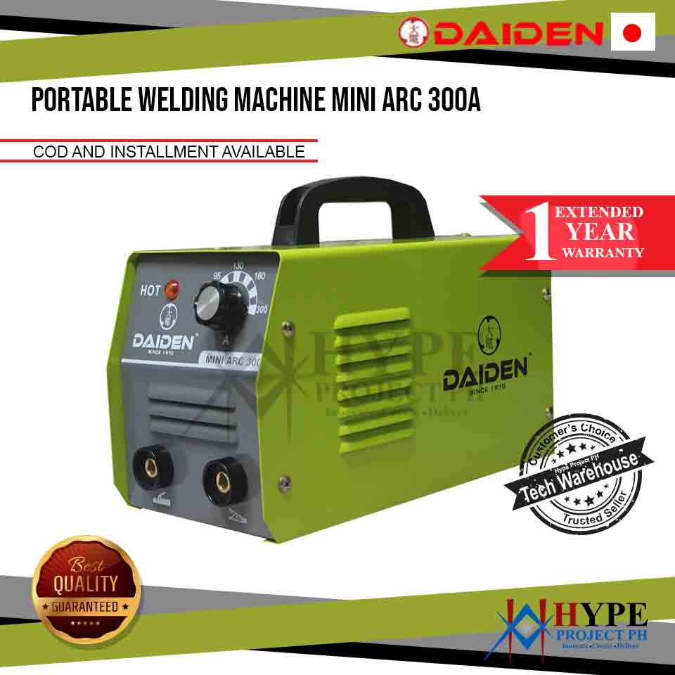 Daiden Portable Welding Machine Mini Arc 200A | Lazada PH