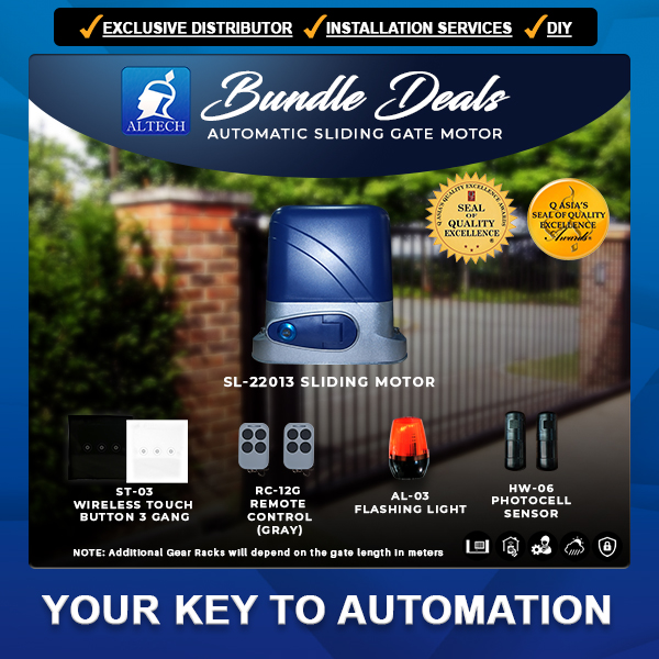 Bundle Deals - Sliding Motor up to 1300KG + Flashing Light + Wireless ...