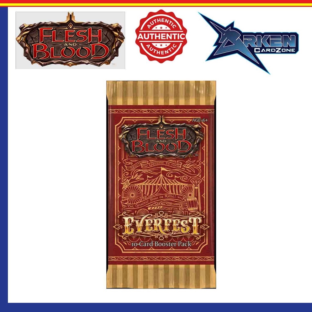 Flesh and Blood Trading Card Game - Everfest Booster Pack - FABTCG ...