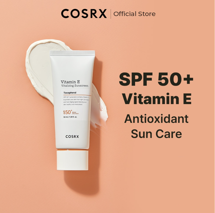 COSRX The Vitamin E Vitalizing Sunscreen SPF 50+ 50ml | Lazada PH