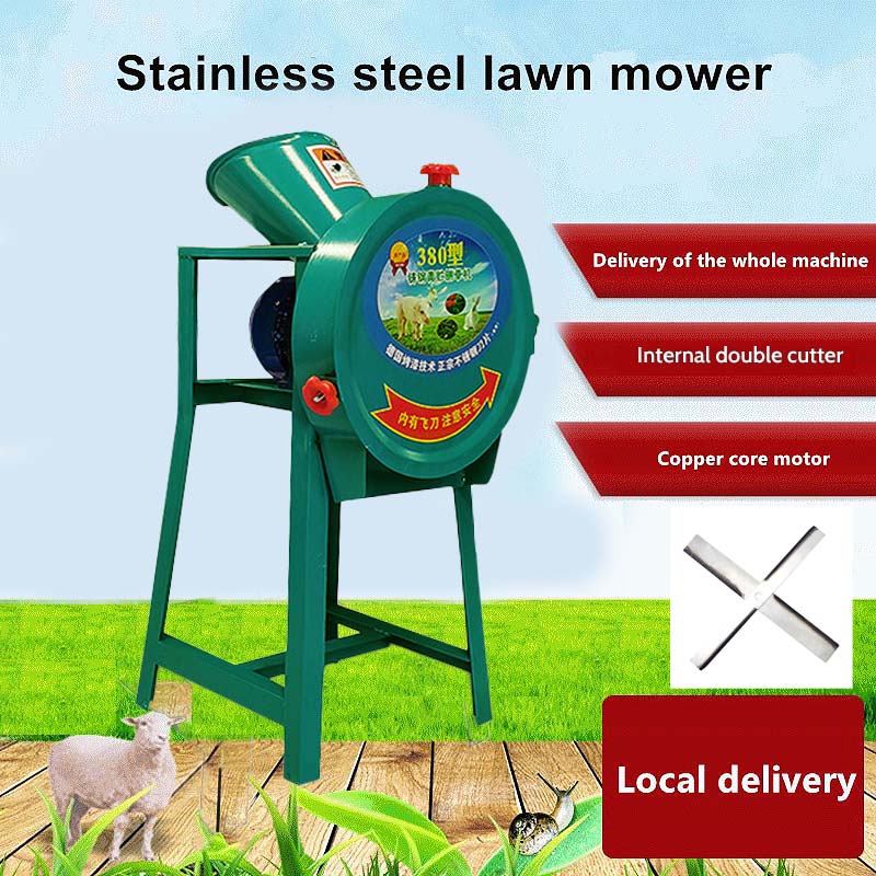 Grass cutter small household 220v grass cutter agricultural pig lawn ...