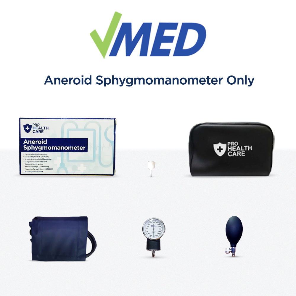VMED Prohealthcare Aneroid BP Blood Pressure Apparatus Sphygmomanometer ...