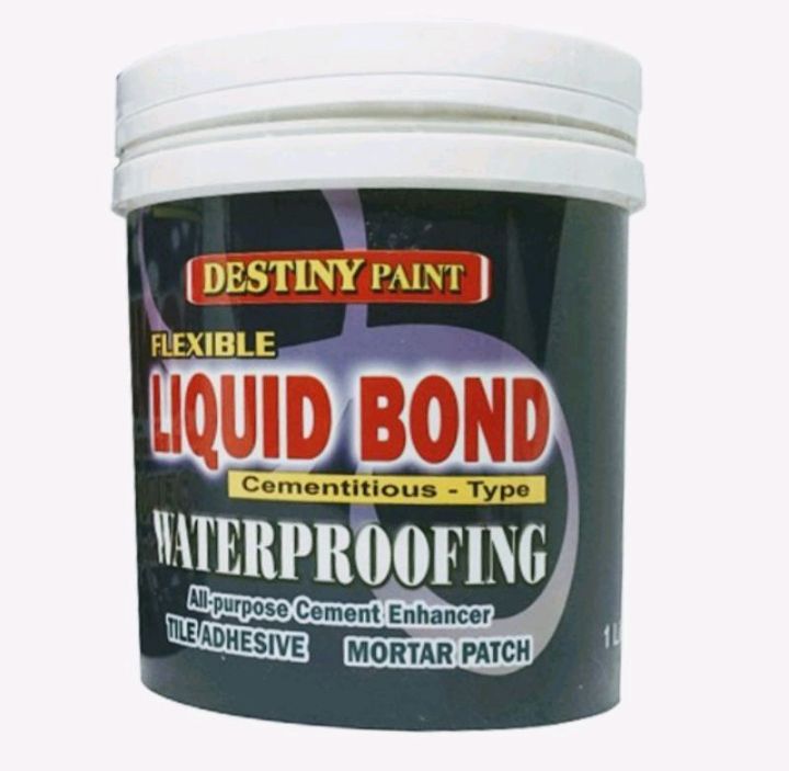 LIQUID BOND WATERPROOFING PAINT 1LITER/1GALLON PANGWATERPROOFING SA ...