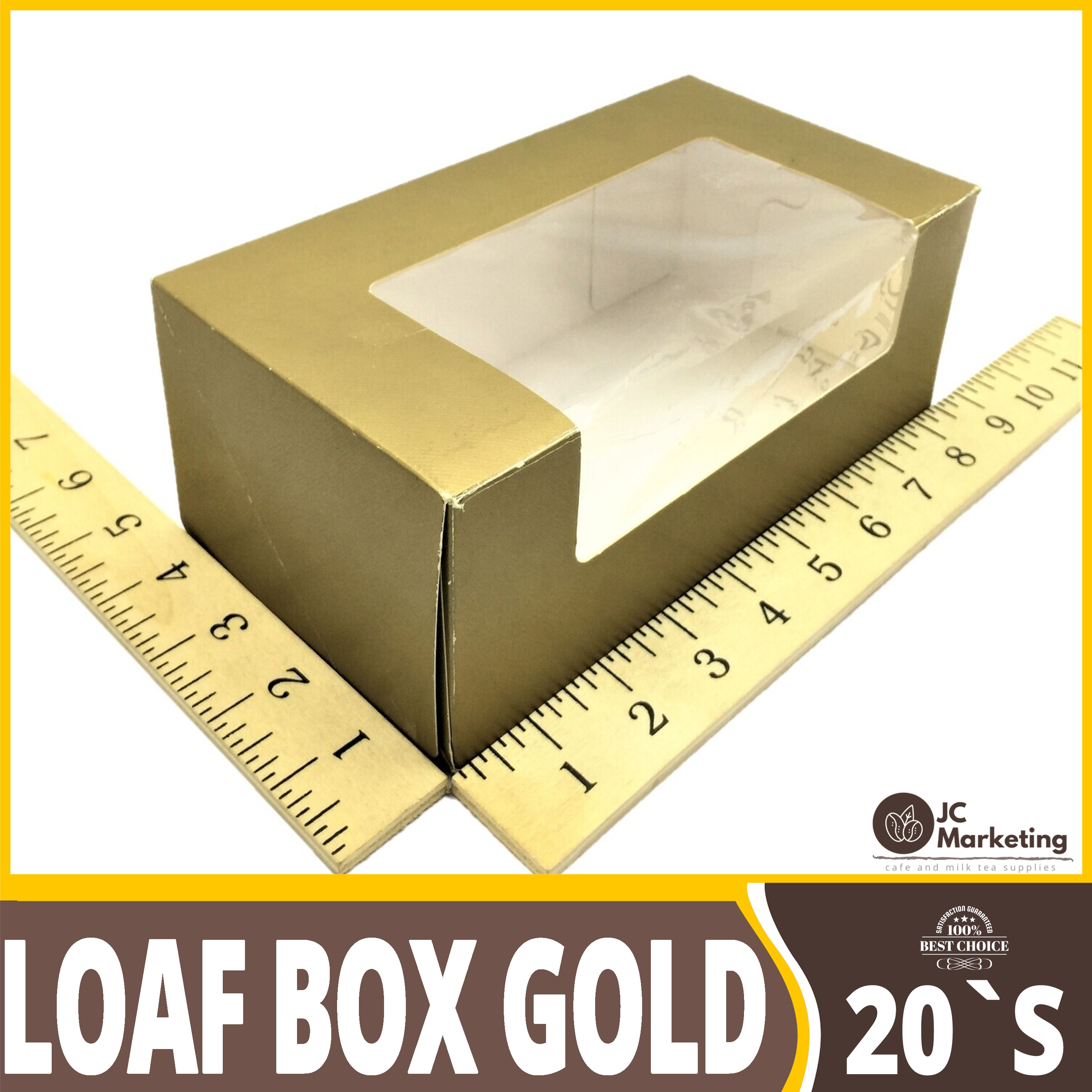 Loaf Box Gold 20`S l Packaging l Boxes l Loaves l Fruitcake Boxes ...