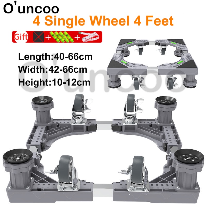O'uncoo Washing Machine Stand Ref Stand With Wheels 8 Legs 8 Wheels ...