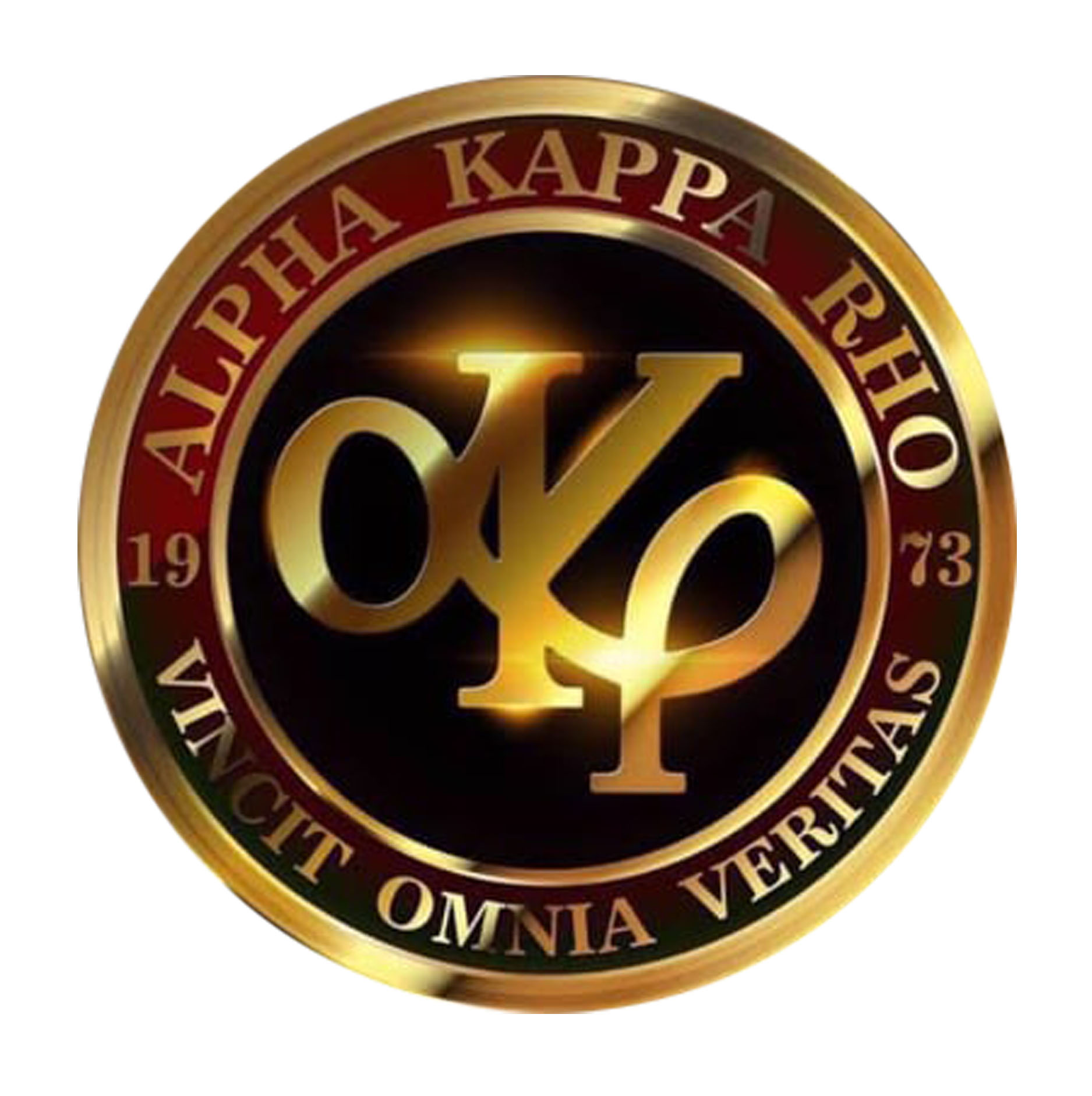 ALPHA KAPPA RHO AKP VINYL STICKER 8 inch large halos sing laki ng plato ...