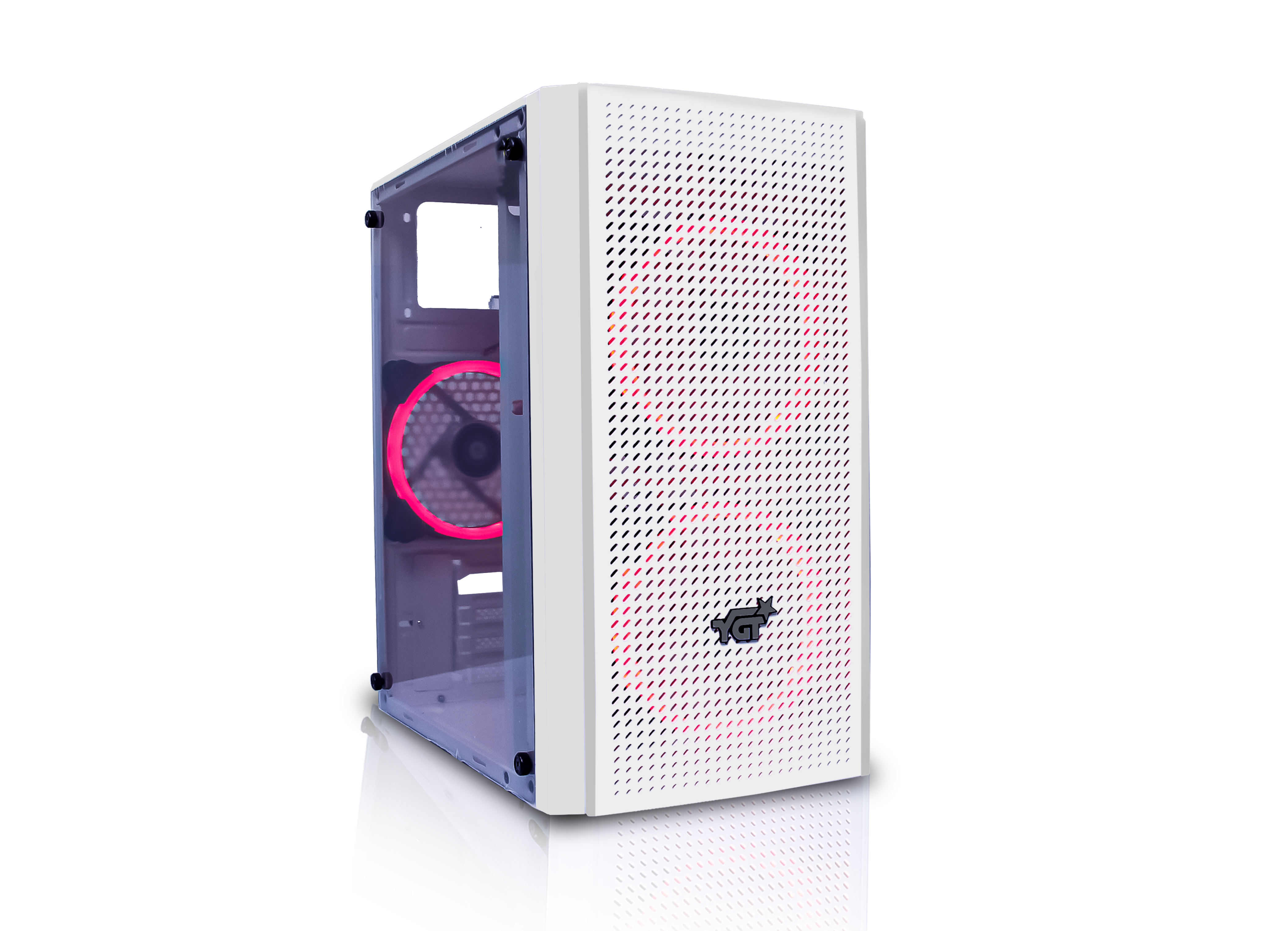 YGT M2 TG Tempered Glass Mirco-ATX/ITX PC Chassis | Lazada PH