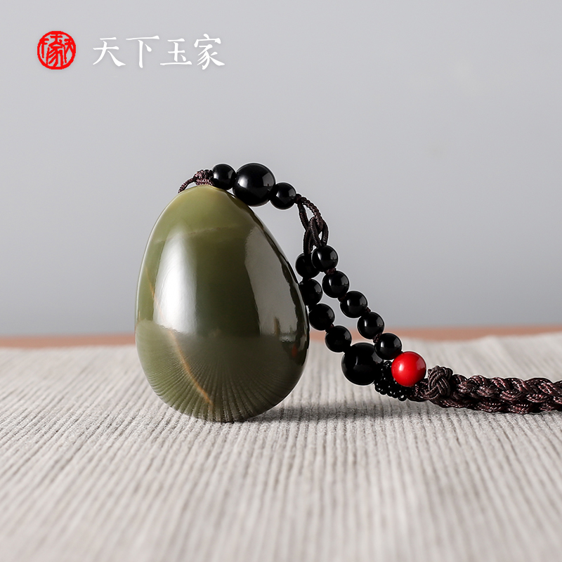 โลก鈥檚ตระกูลหยก鈥檚หยกธรรมชาติ Zhizhu ถือด้ามจับที่หยาบจี้จี้ที่มีประโยชน์ ...