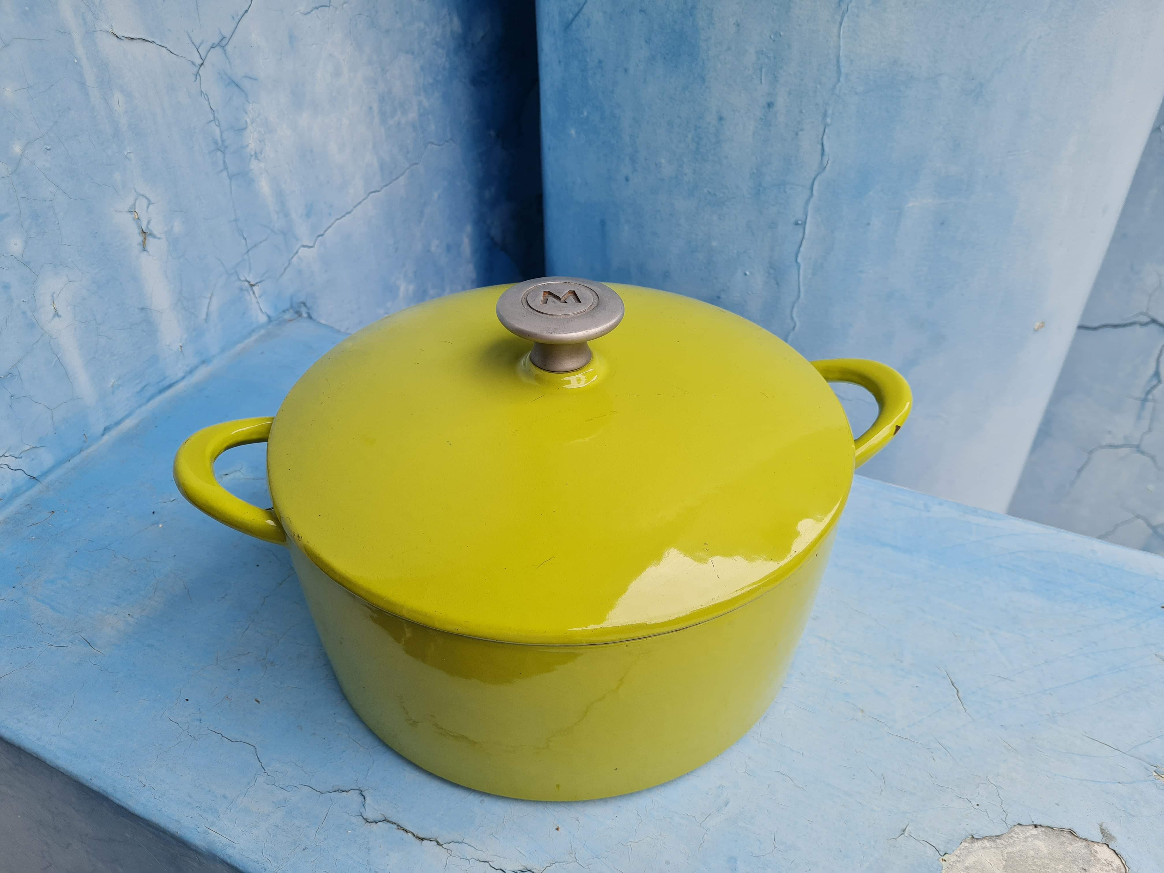 Copco Mario Batali Cast Iron Italian Essentials Pot Casserole Pesto ...