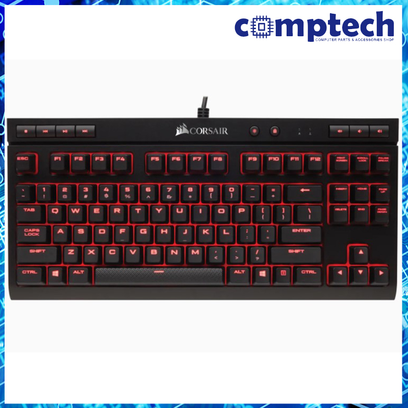 Corsair K63 Compact Mechanical Gaming Keyboard — Cherry MX Red | Lazada PH