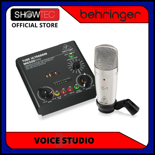 BEHRINGER VOICE STUDIO - Complete Recording Bundle with Studio ...