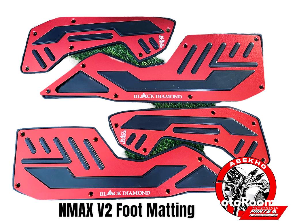 NMAX 2020 V2 FOOT BOARD MATTING/ AEROX 2021 FOOT BOARD MATTING ...