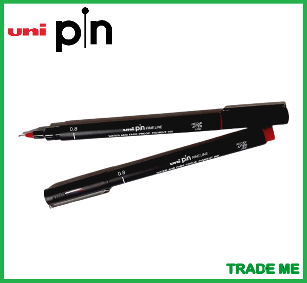 Uni Pin Drawing Pen Fine Line Fiber Needle Thin | Lazada PH