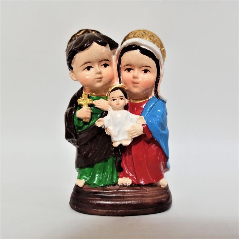 flash sales Holy Family - Bambini Chibi Mini Religious Saints Figurine ...