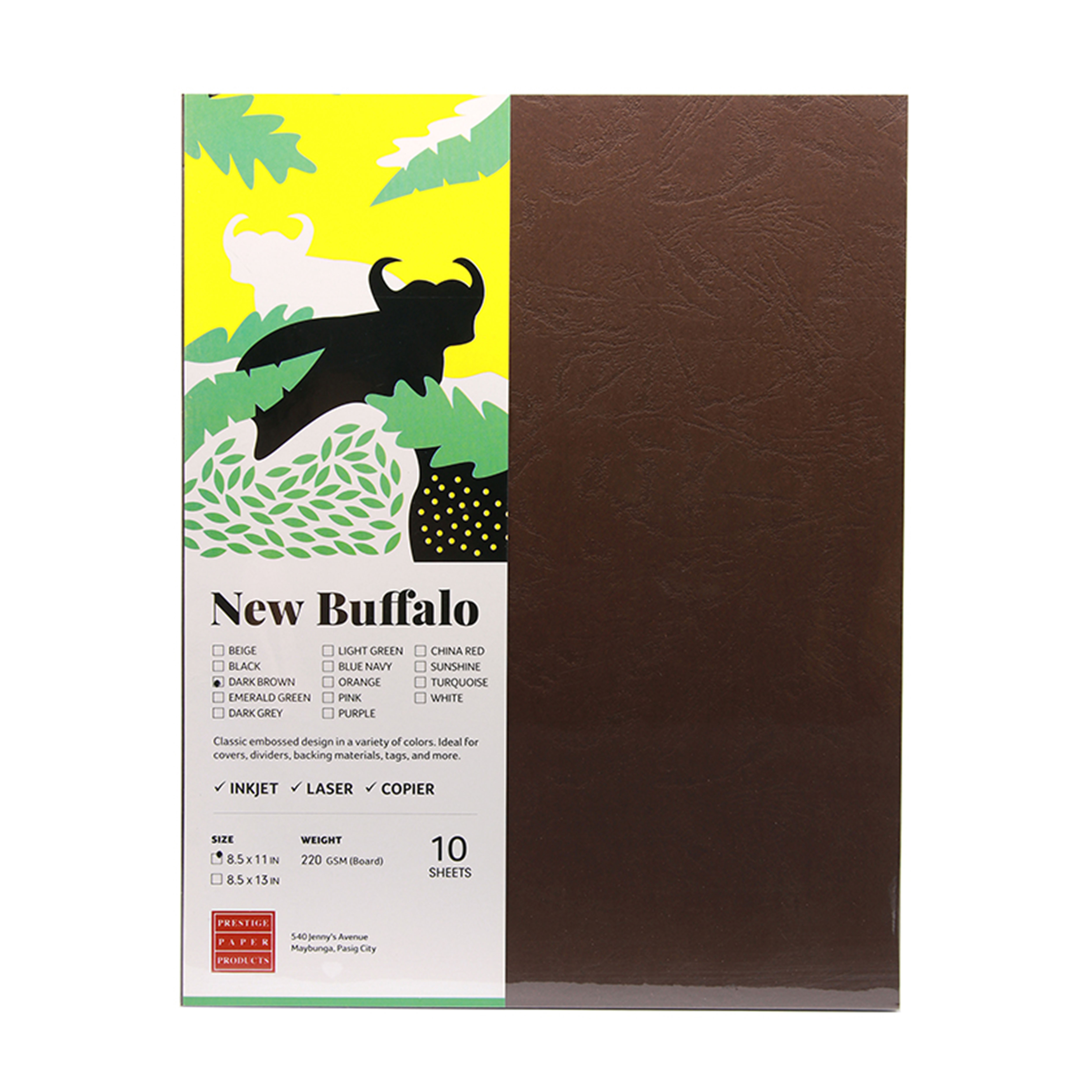 New Buffalo Specialty Paper Boards 220gsm 10sheets per pack | Lazada PH