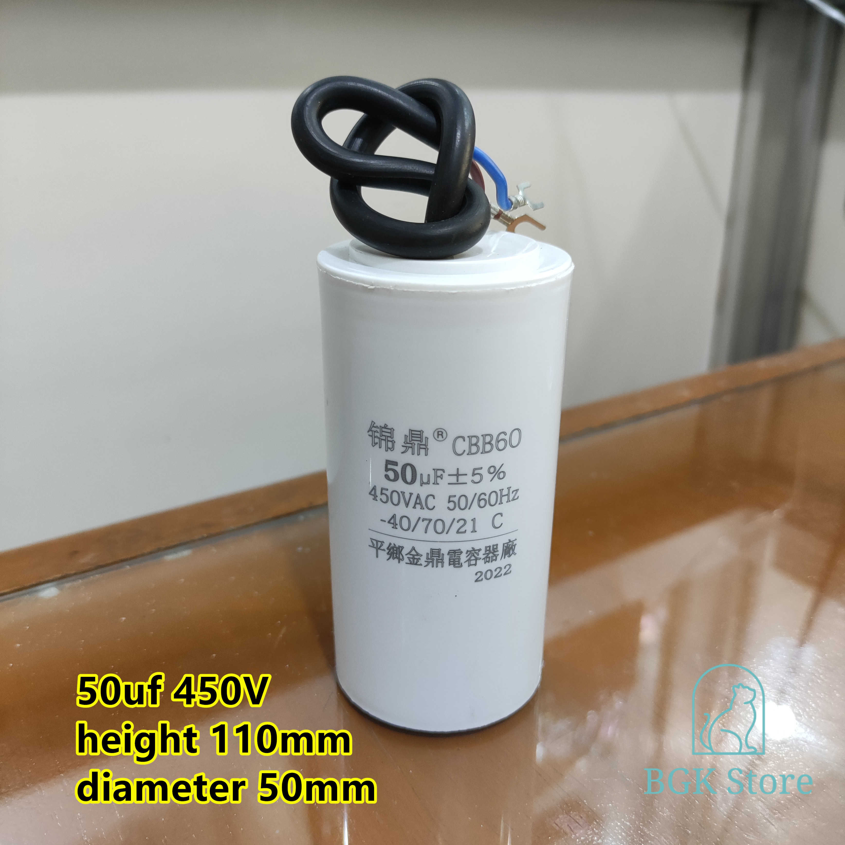 Running Capacitor CBB60 450VAC 6uF 8uF 10uF 12uF 16uF 20uF 25uF 30uF ...