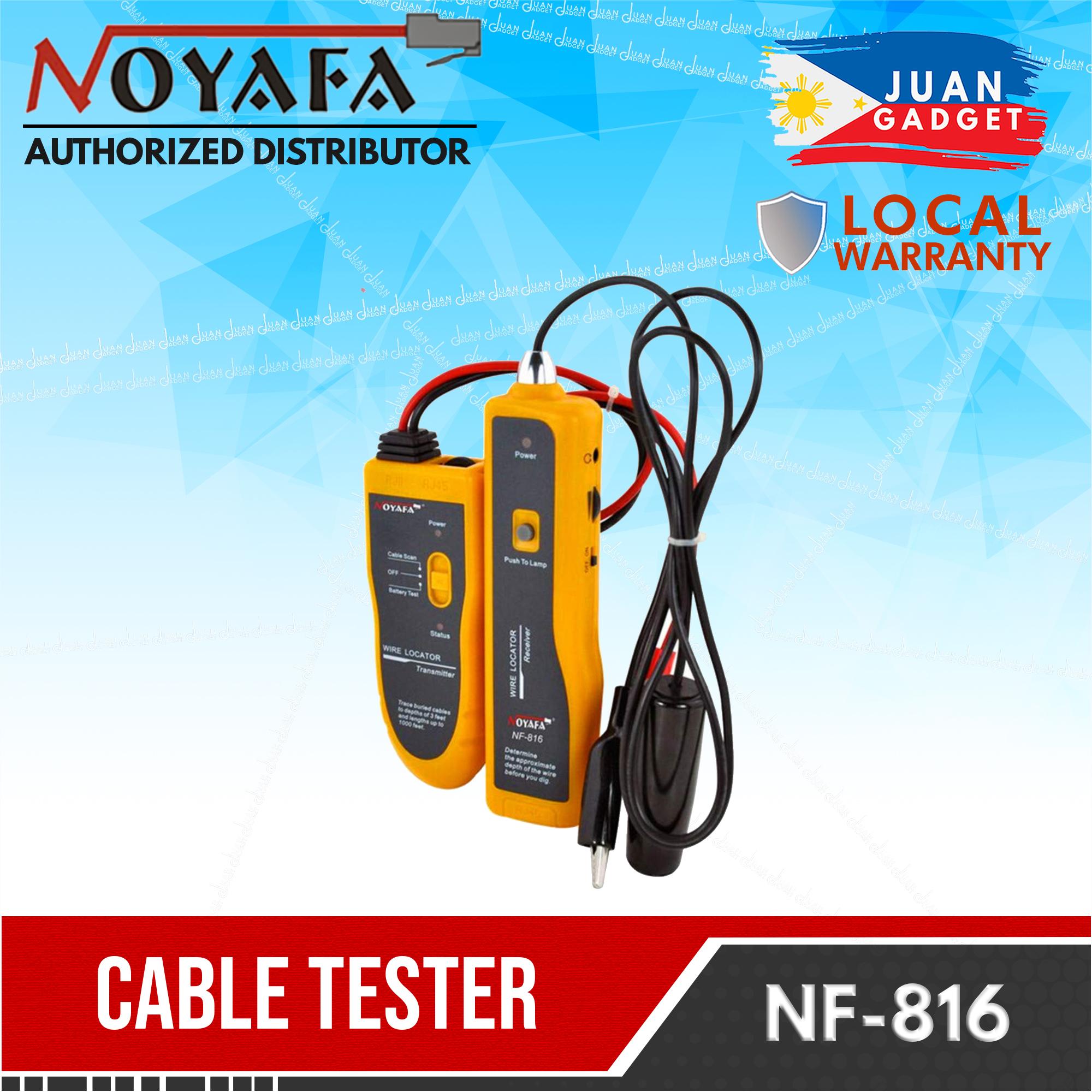 Noyafa NF-816 RJ11 Underground Buried Wire Locator Tracker Diagnose ...