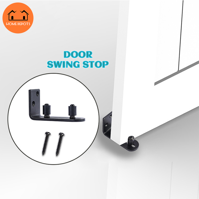 [Ready Stock] Home Depots Adjustable Carbon Steel Door Guide Wall Mount ...
