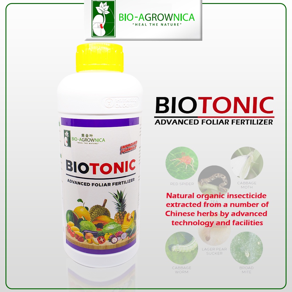BioTonic - Advanced Foliar Fertilizer | Bio-Agrownica | Lazada PH