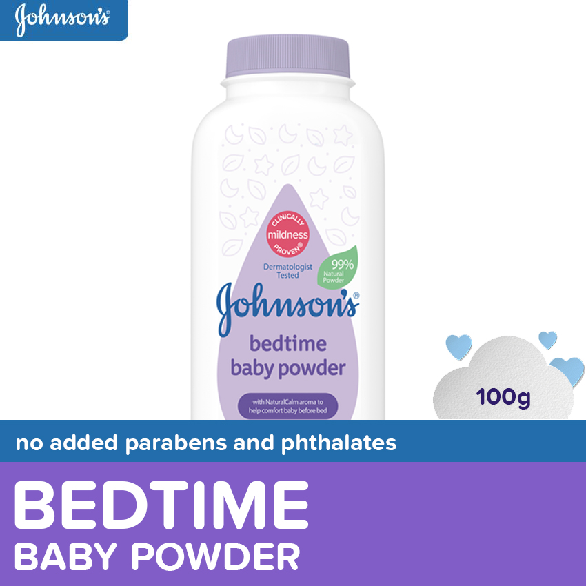 Johnson's Bedtime Baby Powder 100g - Baby Essentials, Baby Care | Lazada PH