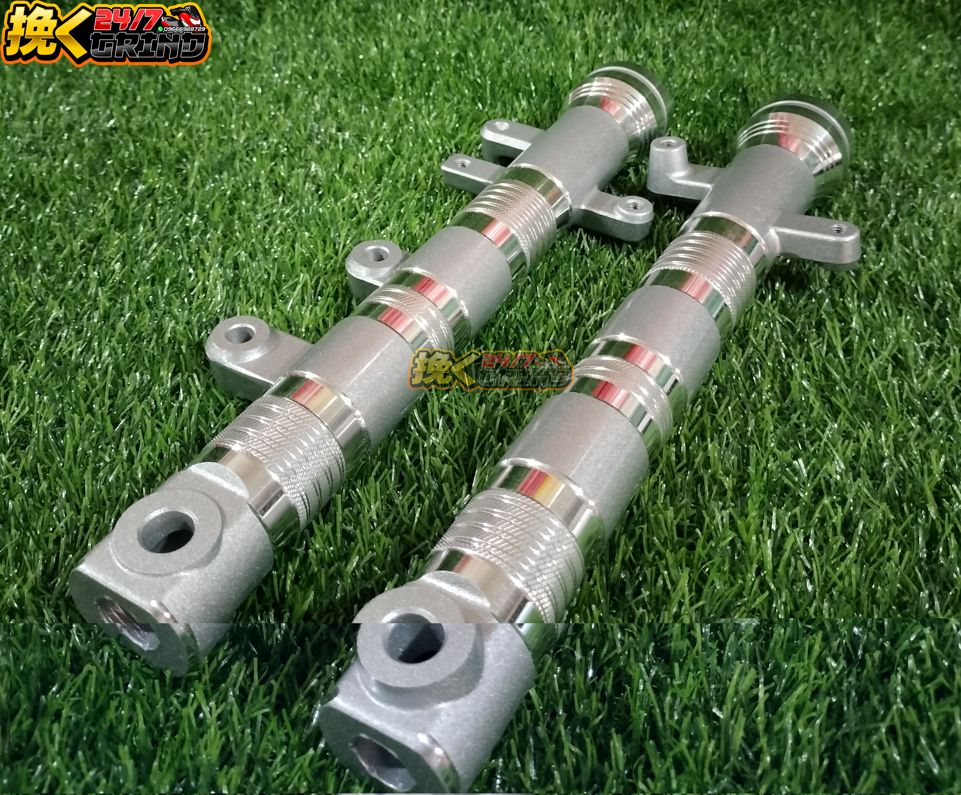 LIGHTEN FRONT SHOCK MAX SPEED V3 FOR SUZUKI RAIDER 150 CARB / RAIDER ...