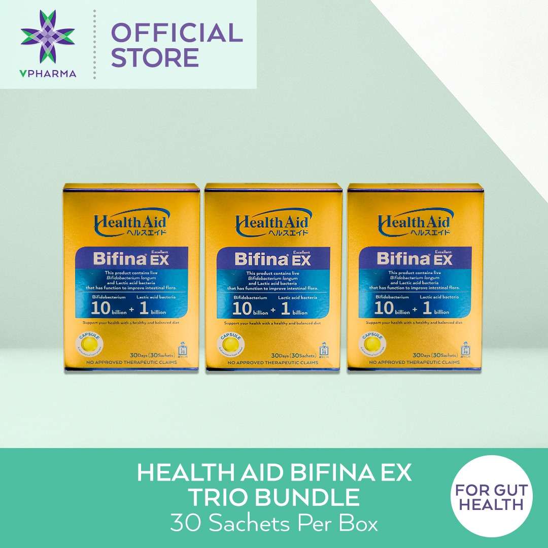 Health Aid Bifina EX 30's Trio Bundle | Lazada PH