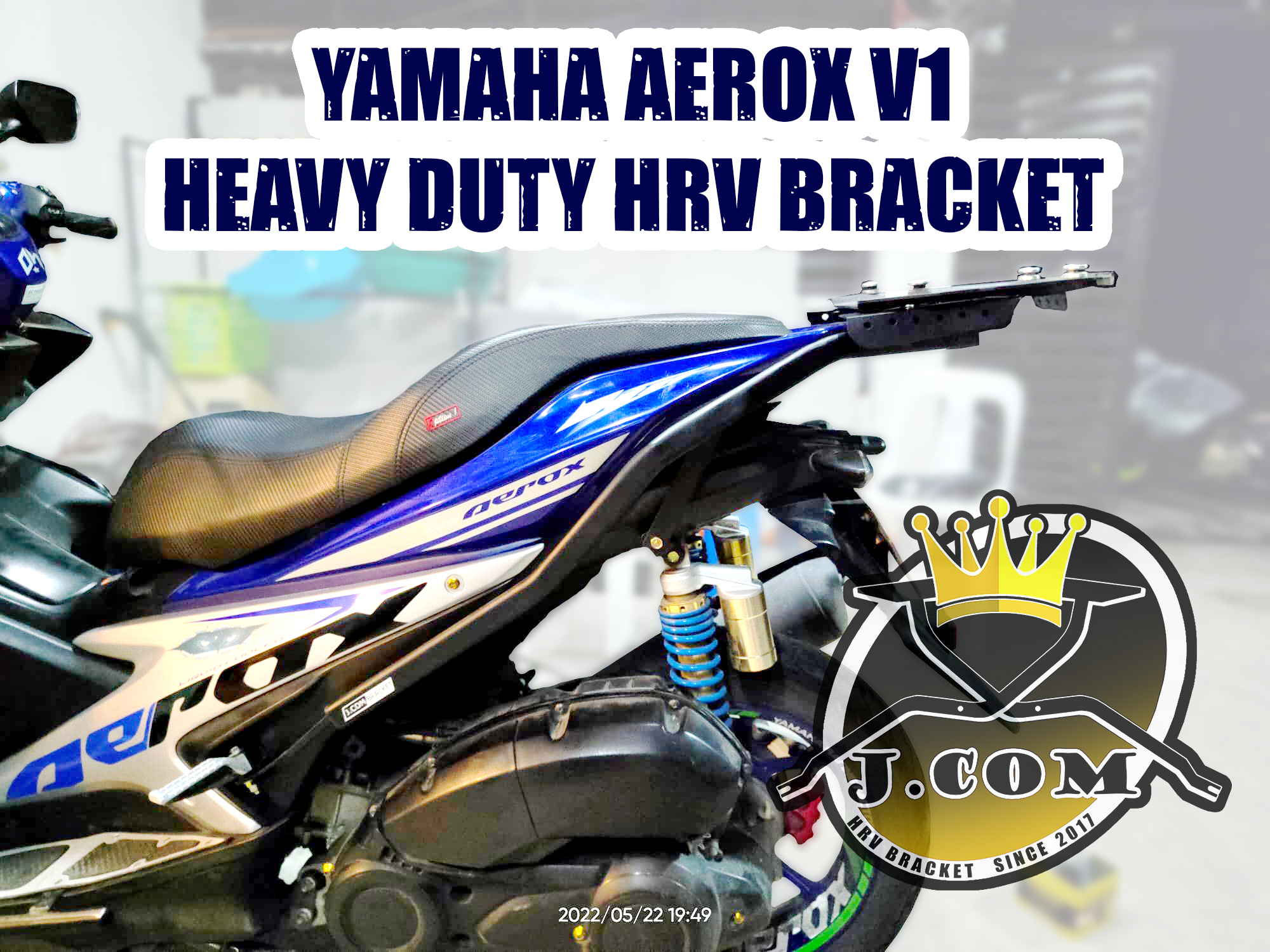 J.COM YAMAHA AEROX V1 HEAVY DUTY TOPBOX BRACKET | Lazada PH