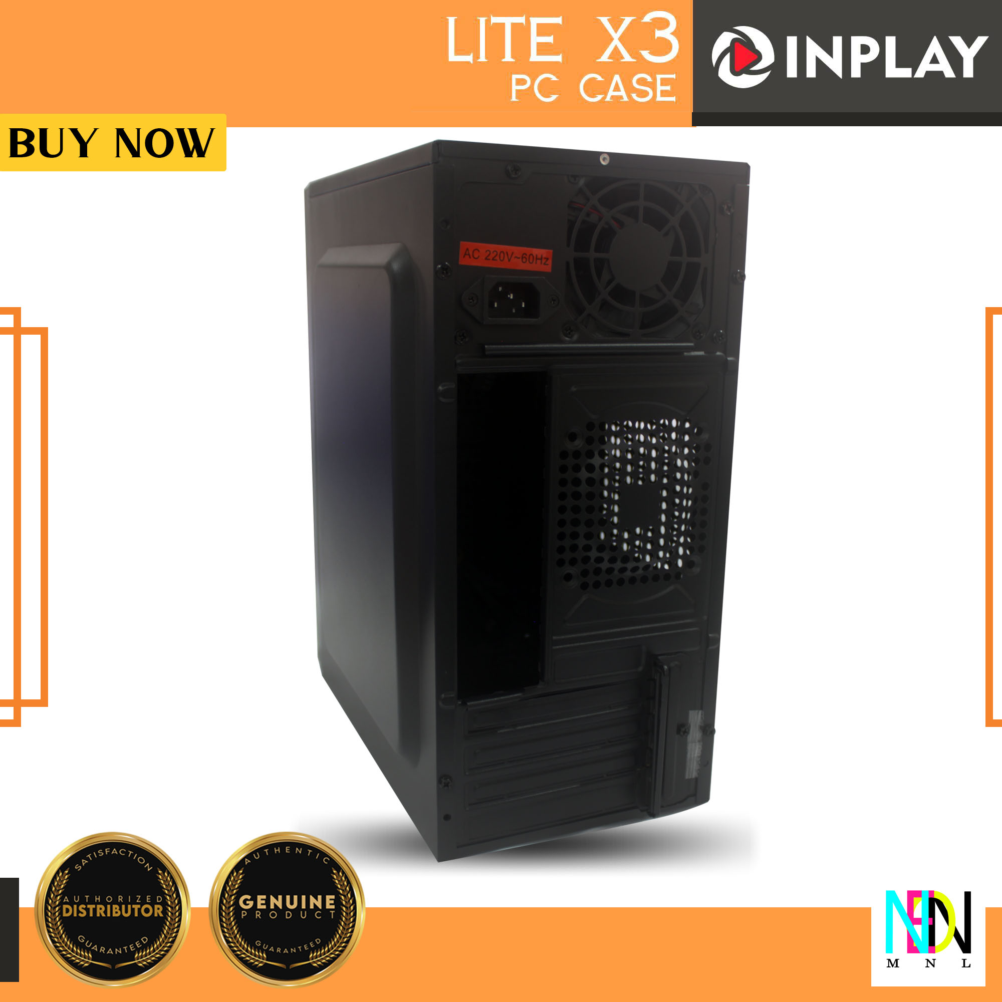Inplay Lite X3 PC Case with PSU | Lite X3 | Inplay | Computer Casing ...