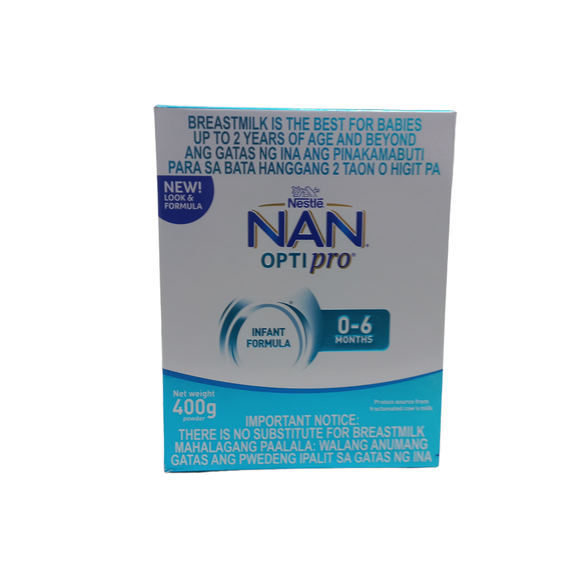 NAN OptiPro One Infant Formula for 0-6 Months 400g | Lazada PH