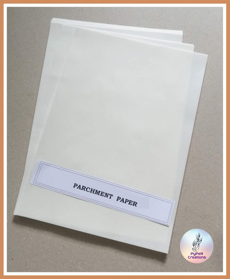 25pcs/50pcs/100pcs Parchment Paper A4 size / Short /Long Bond paper ...