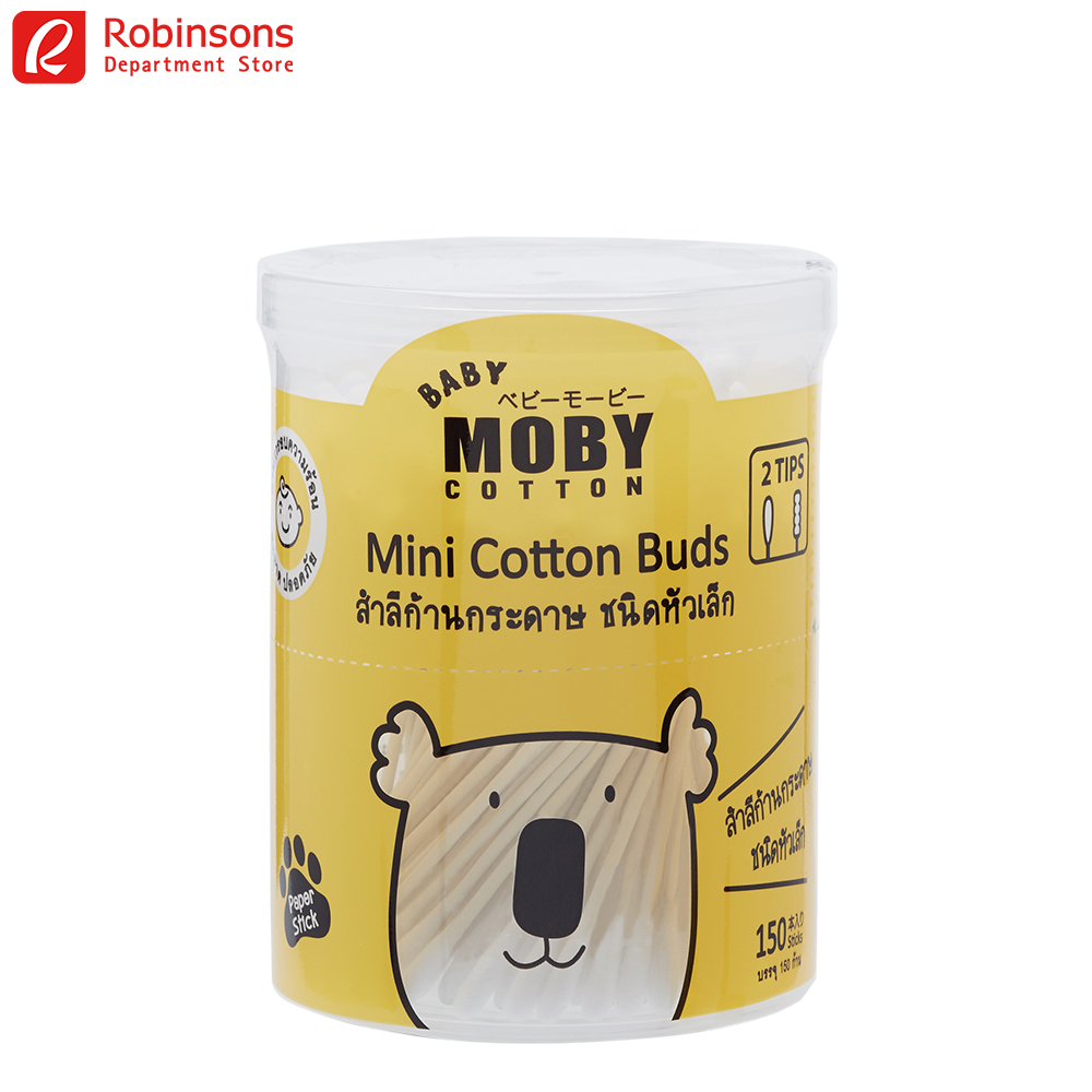 Baby Moby Mini Cotton Buds 300 tips | Lazada PH
