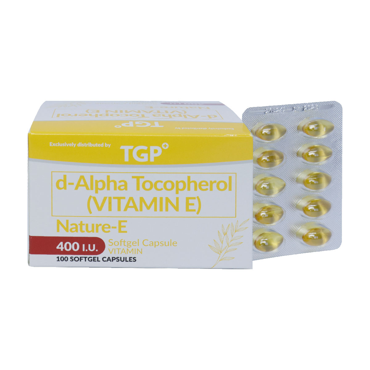 NATURE E (TGP) Vitamin E 400iu Capsule 10 pcs per pack (antioxidant ...