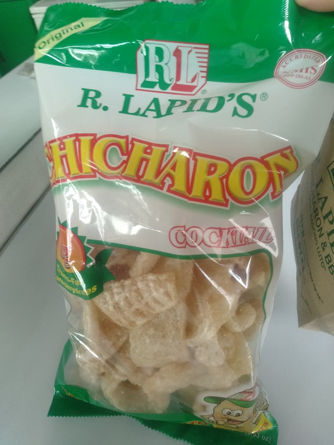 cmjm Chicharon / D. Original R. Lapid's Chicharon COCKTAIL 200 Grams ...