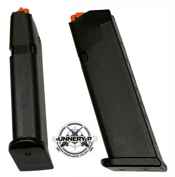 Gunnery PH | GLOCK MAGAZINE G17 GEN5 FLAT 17 ROUNDS 9MM | Lazada PH