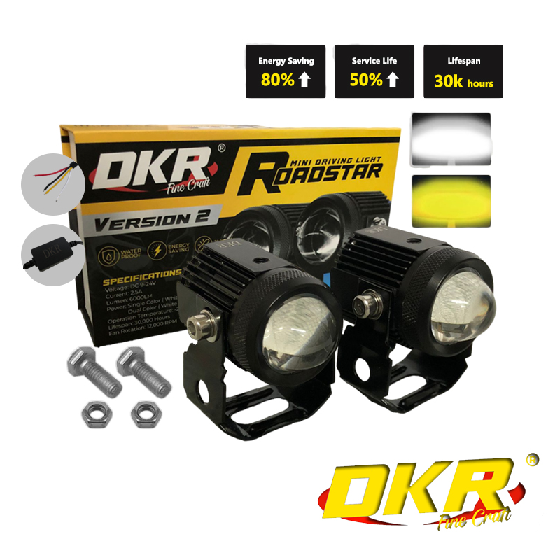 DKR Mini Driving Light V2 / LED Light for Motorcycle / Accessory Lights ...