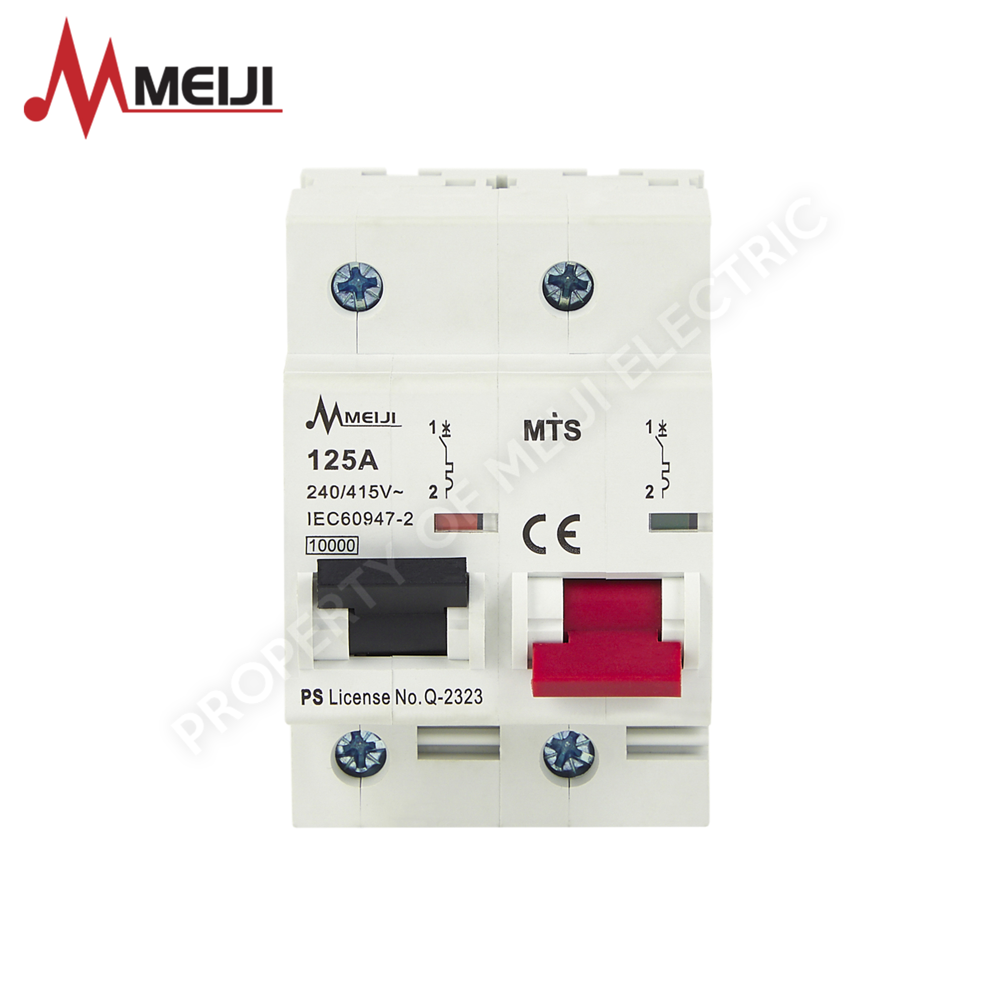 Manual Transfer Switch (Color Coded) 1Pole [Meiji MTS Electrical Line ...