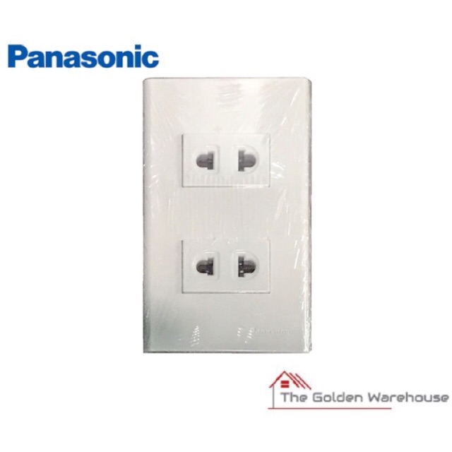 Panasonic 2 Gang Outlet Set(Wide Series) | Lazada PH