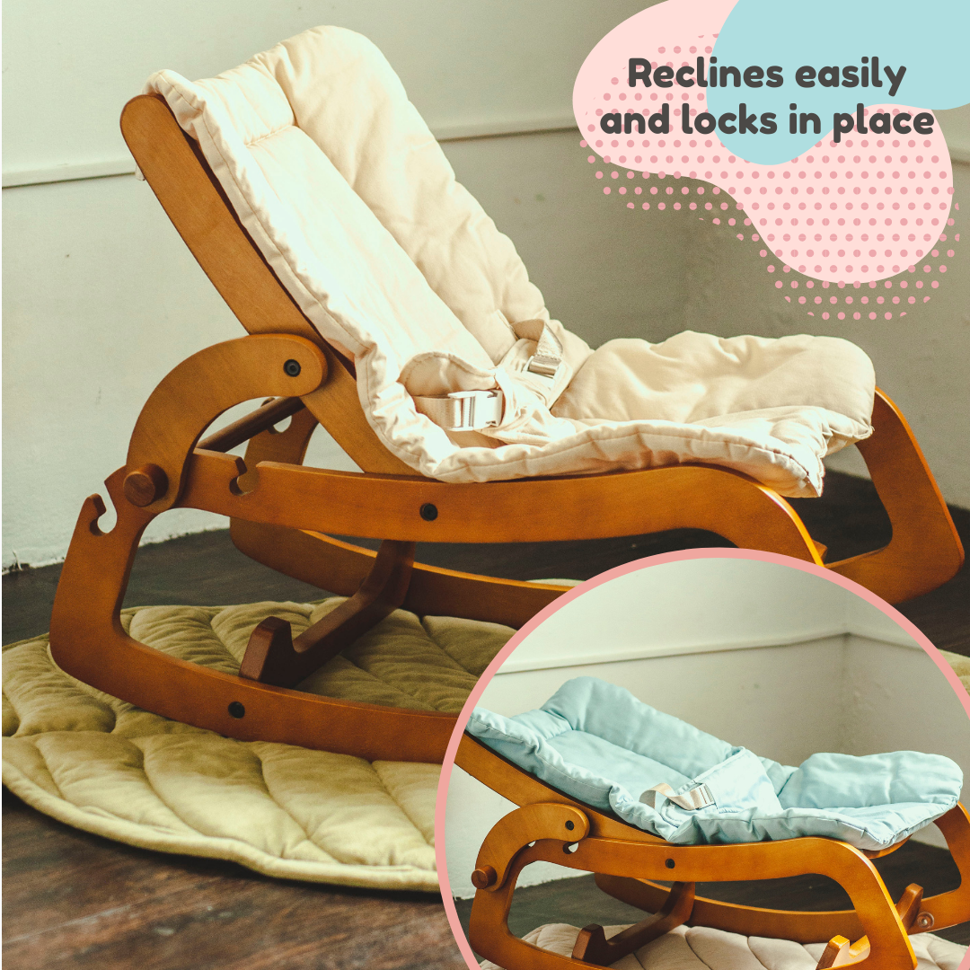 Convertible Wooden Rocker (Birth-7 Years old) | Lazada PH