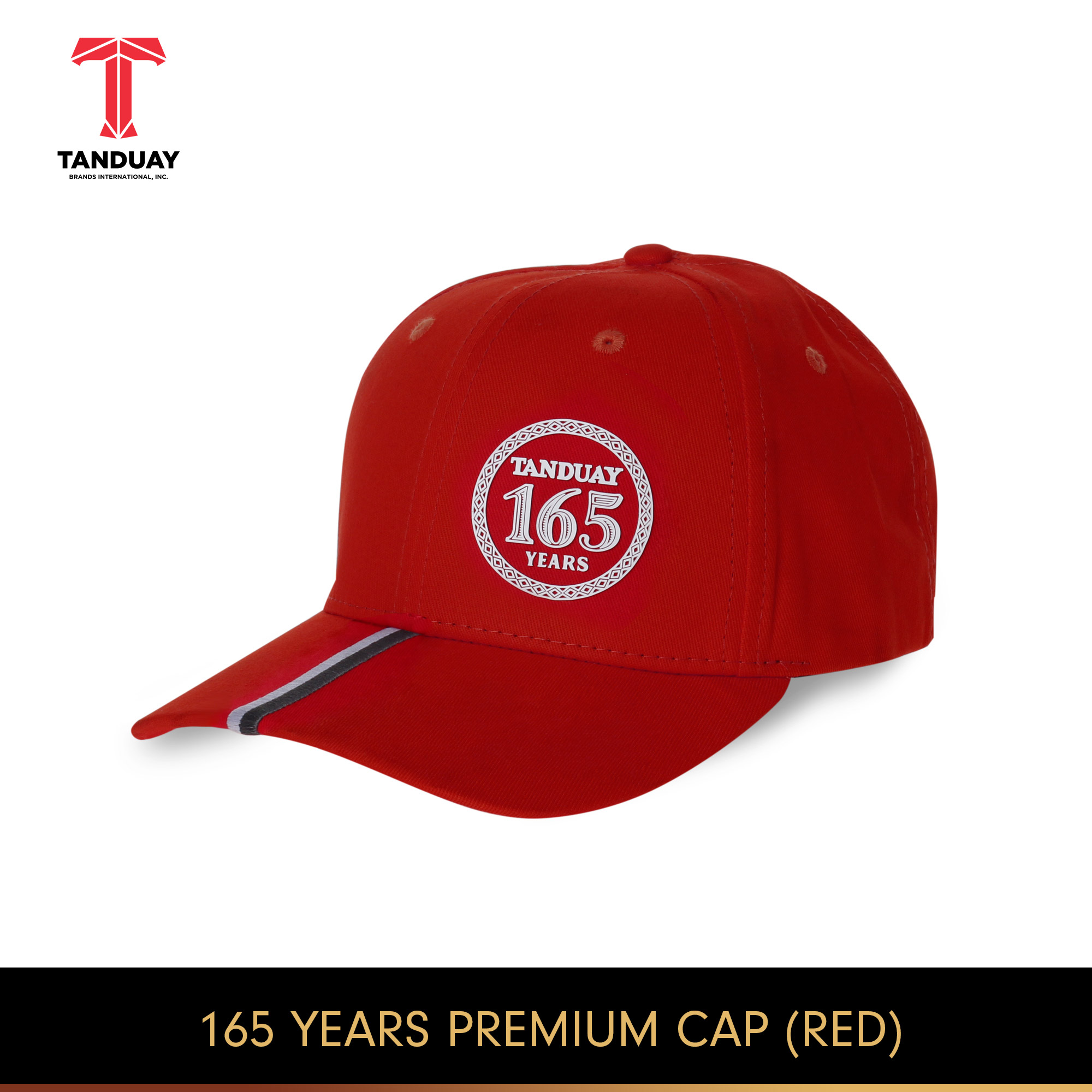 Tanduay 165 Years Premium Cap (Red) | Lazada PH