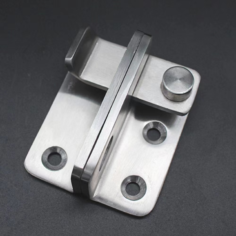 Door bolt security drawer lock stainless steel hasp latch simple anti ...