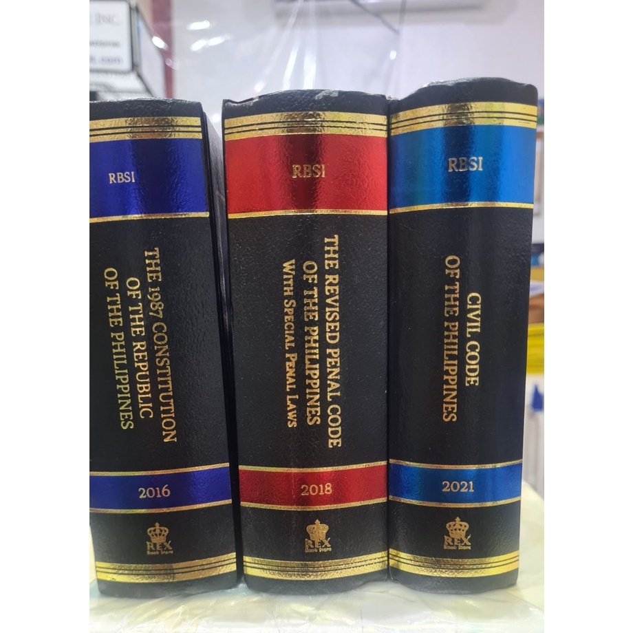 Codal Set for First Year Law Students (REX) Civil Code 1987 ...