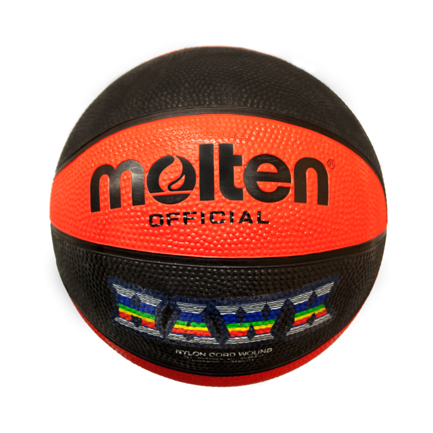 Molten BC3R-HAWK5 Basketball Mini Size 3 with Rubber Cover and 8 Panel ...