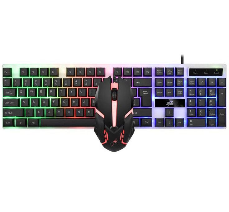 Glory 104-Key Gaming Keyboard with White LED Backlight, Enhanced ...