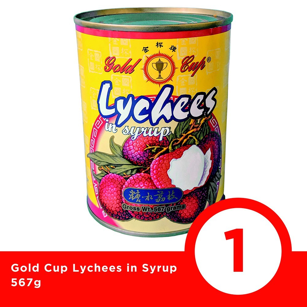 Gold Cup Lychees in Syrup 567g | Lazada PH