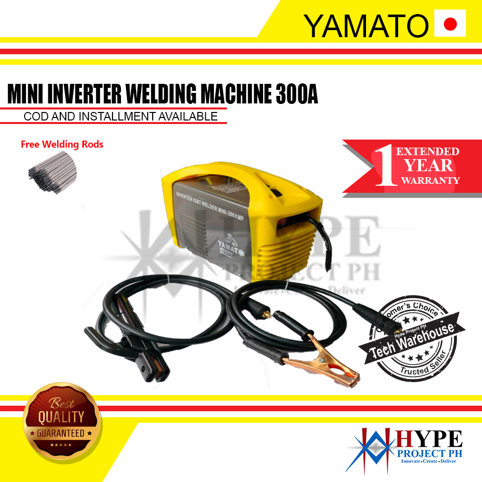 YAMATO JAPAN MINI Inverter IGBT Welder Welding Machine 300 AMP Japan ...