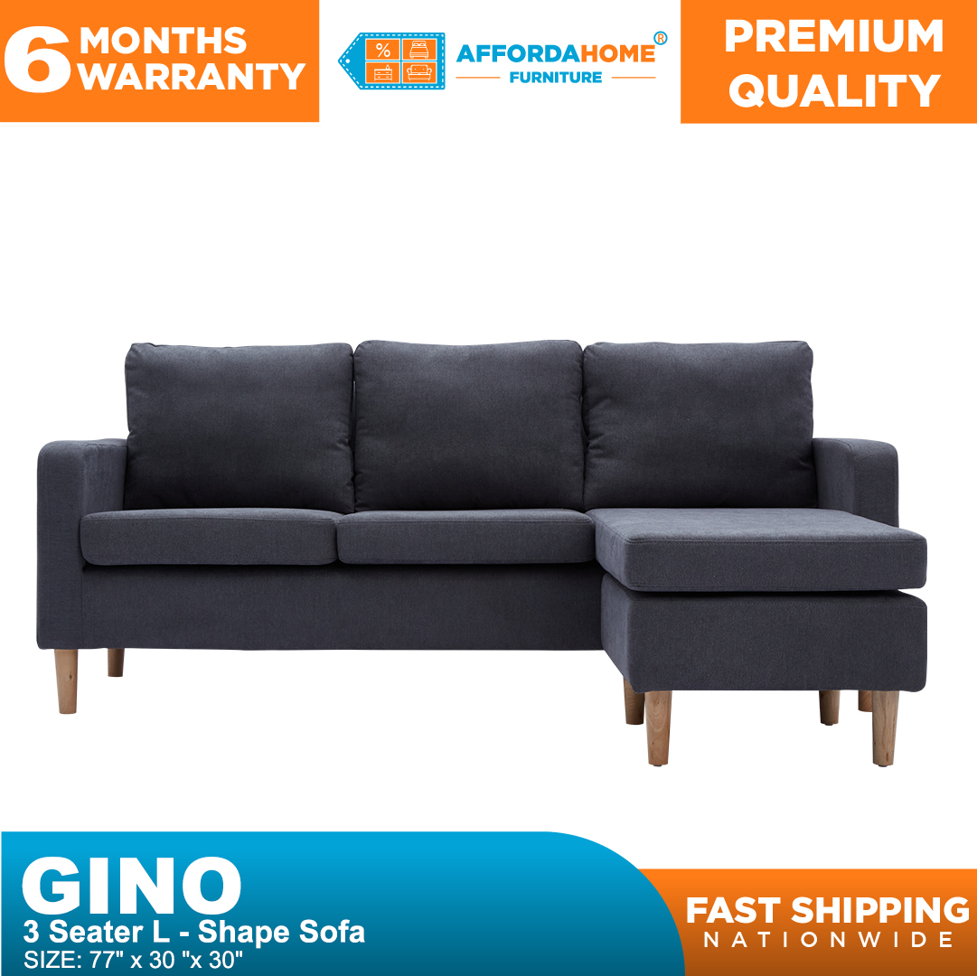 L Shape Sofa Lazada | Baci Living Room